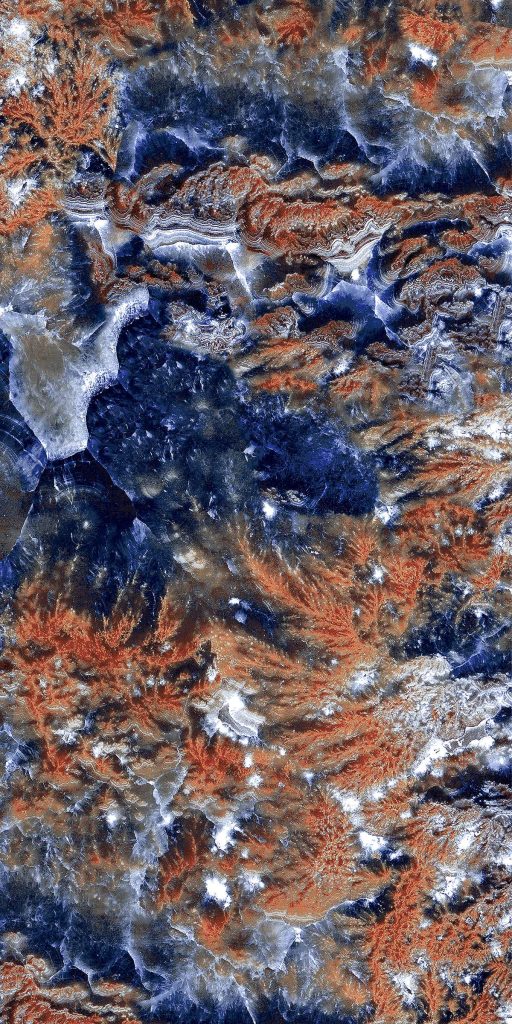 BLUE EMBER 60X120 CM